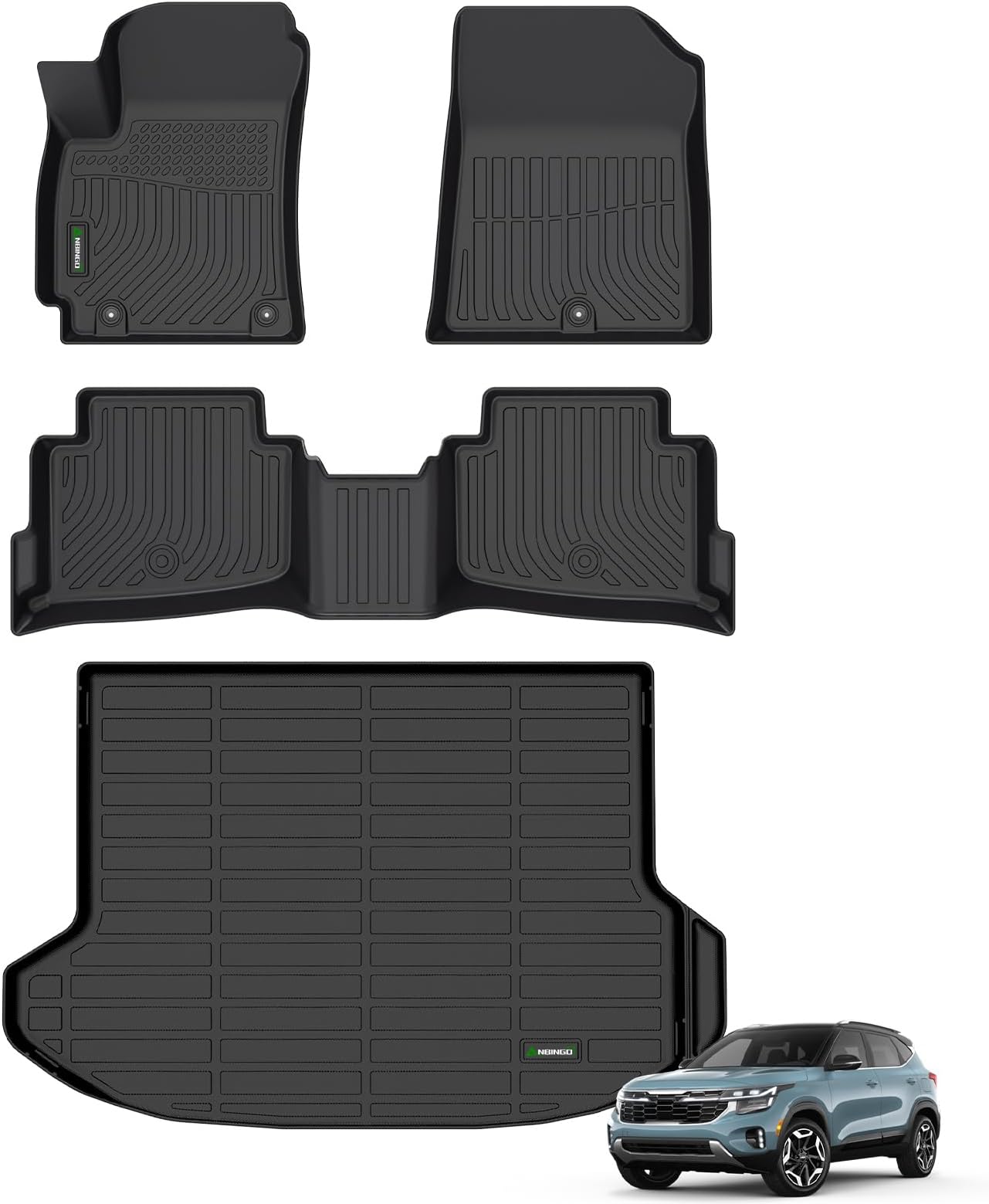 Amazon.com: ANBINGO® Floor Mats & Cargo Liner for Kia Seltos 2024 2025 ...