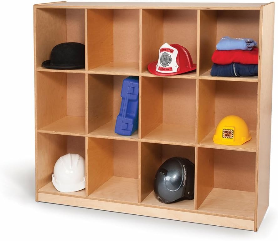 Amazon.com: Whitney Brothers Twelve Cubby Backpack Storage : Home & Kitchen