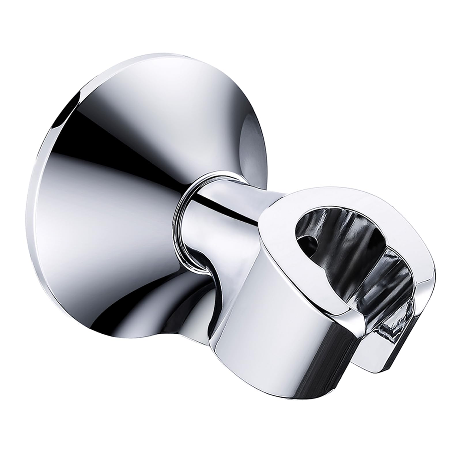 BRIGHT SHOWERS Strong Adhesive Shower Head Holder with Dual Angle ...
