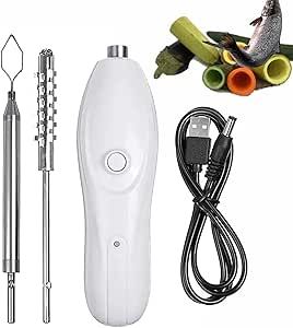Amazon.co.jp: Electric Vegetable Corer, Handheld Vegetable Corer ...