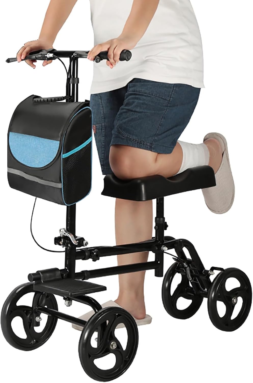 Amazon.com: Knee Scooter for Broken Foot, Foldable Knee Scooters for Foot Injuries Adult Best ...