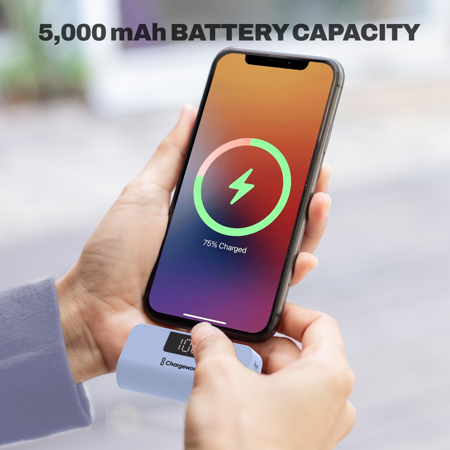 Snapklik.com : CHARGEWORX Mini Portable Charger Power Bank