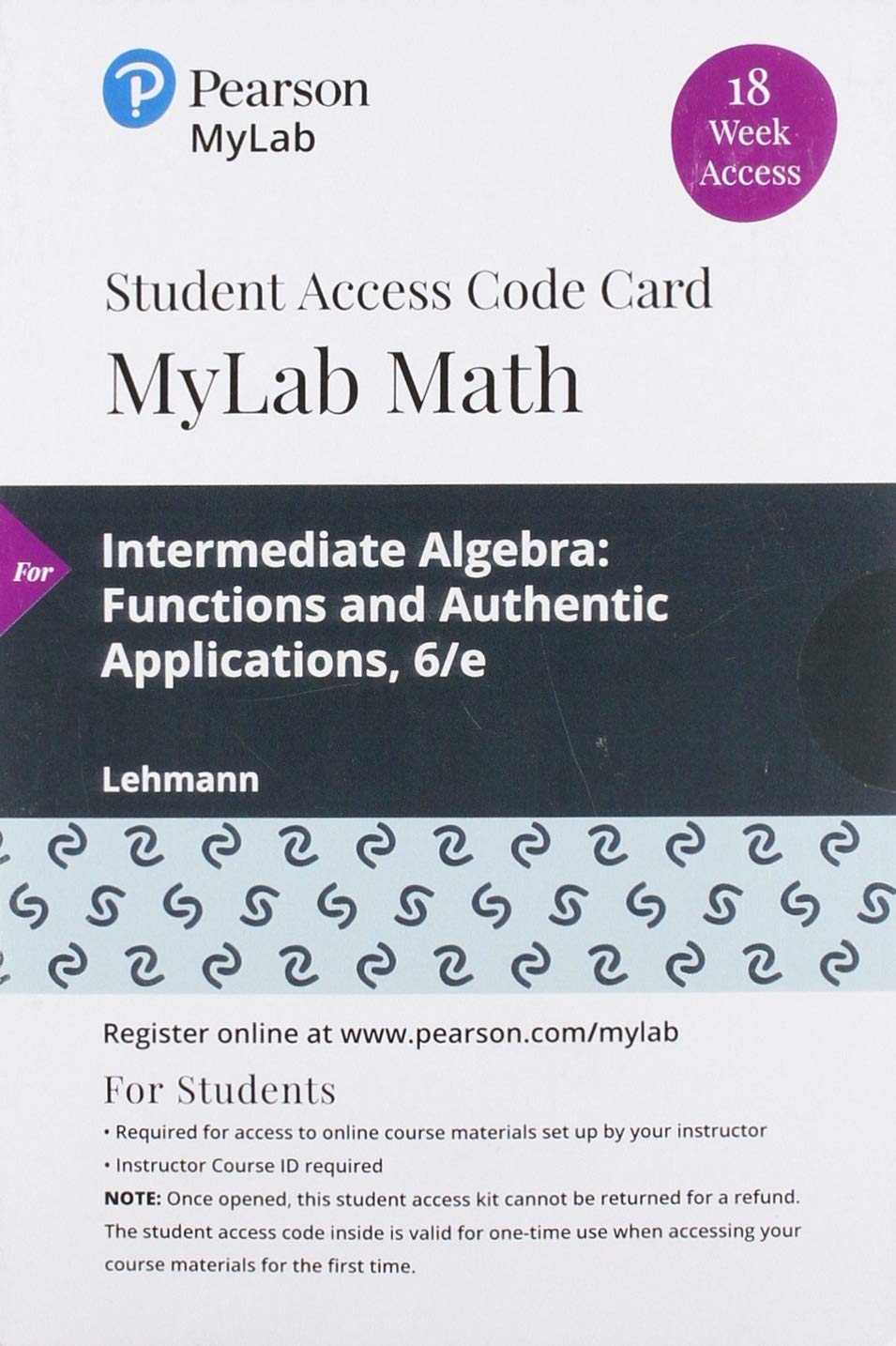 Intermediate Algebra: Functions and Authentic Applications - MyLab Math ...