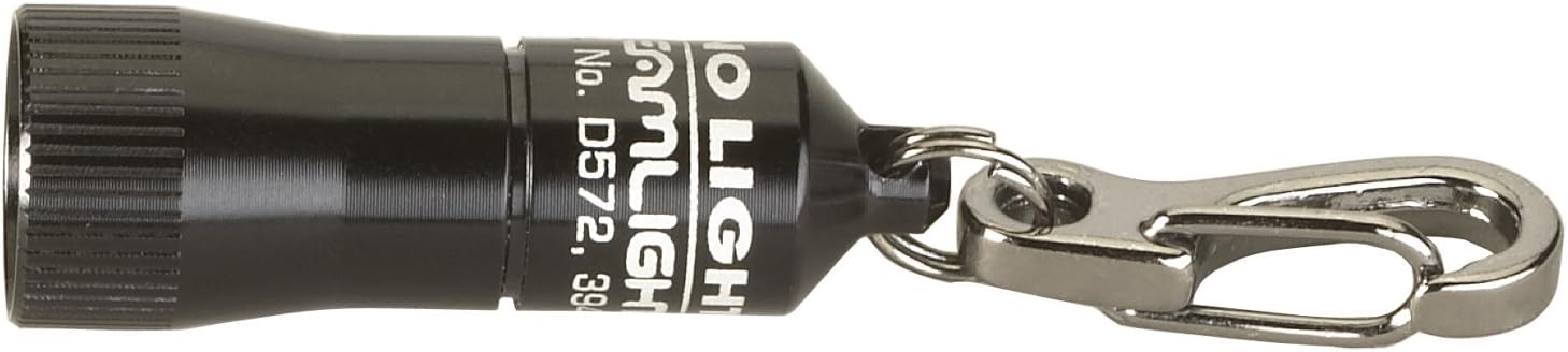 Streamlight 99110 Nano LED Key Chain Light (10 Lumen), Black, 12-Pack ...