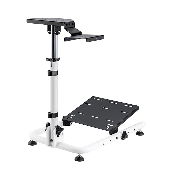 Hoss® Adjustable & Foldable Steering Wheel Stand with Gear Shifter ...