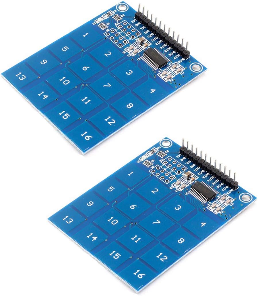 HiLetgo 2pcs TTP229 16 Keys Capactive Touch Switch Sensor Module Touch ...