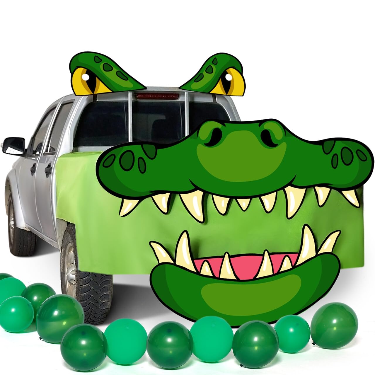 Amazon.com: JOYIN Halloween Alligator Trunk or Treat Car Decorations ...