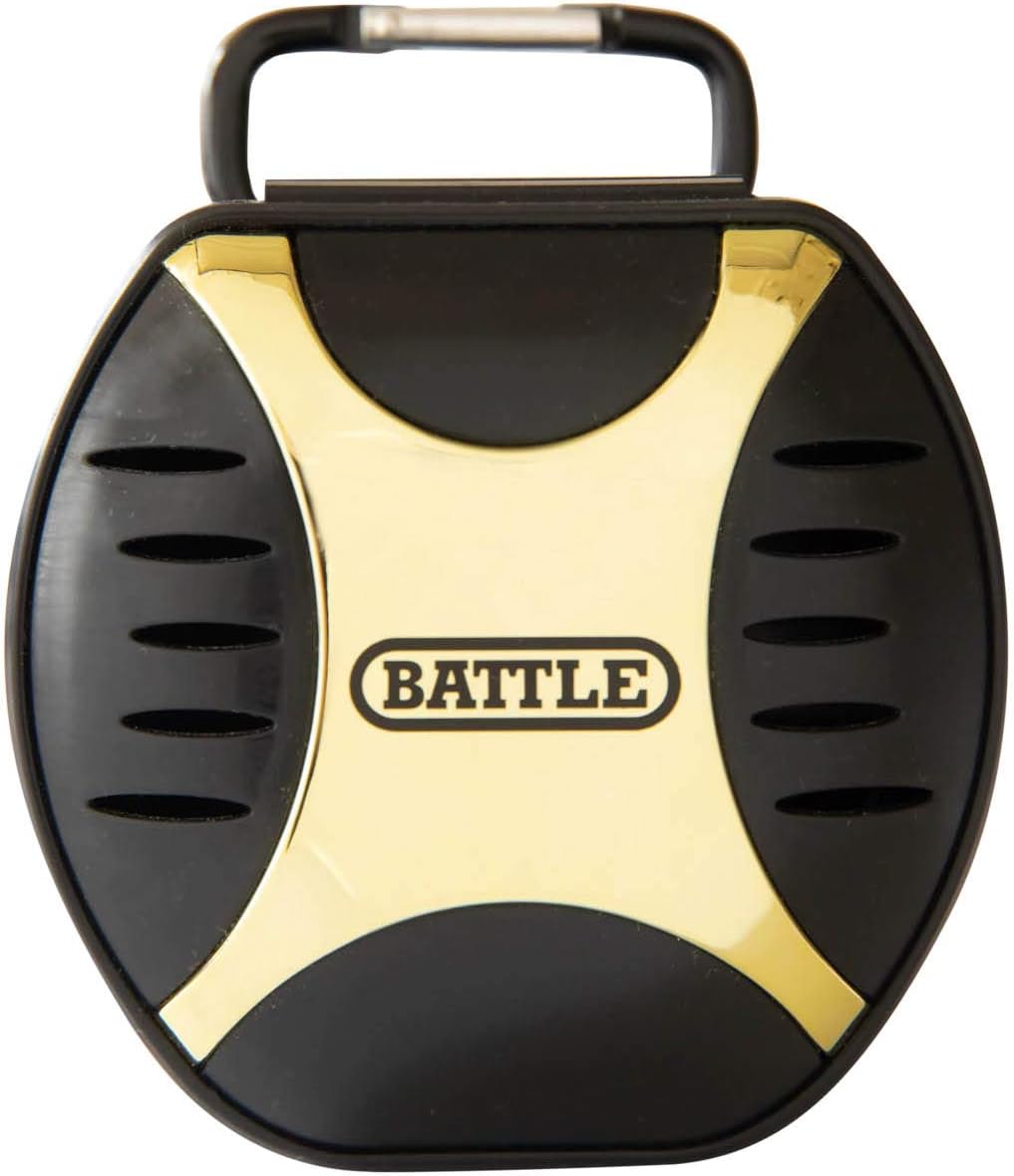Amazon.com: Battle Sports Science Mouthguard Case Black/Gold NS ...
