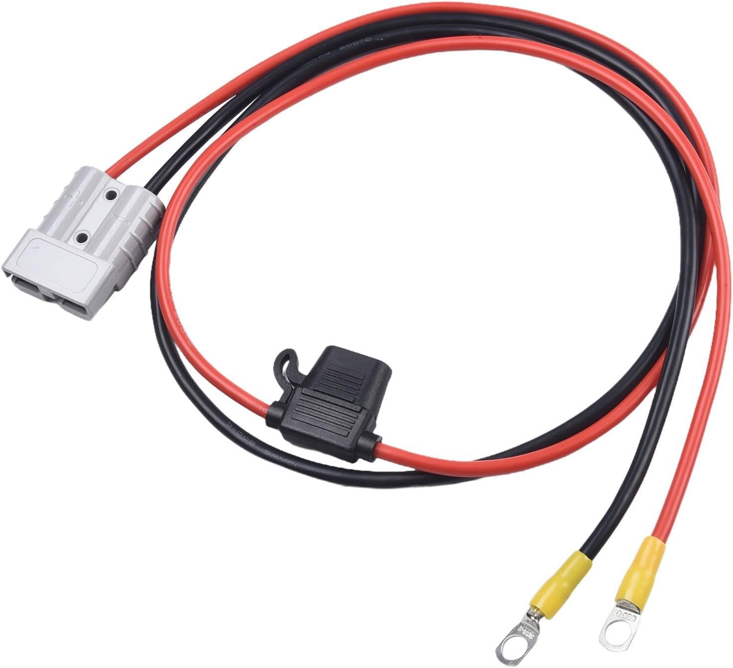 Amazon.com: Battery Cable Quick Connect Wire Convenient and Play 50A ...