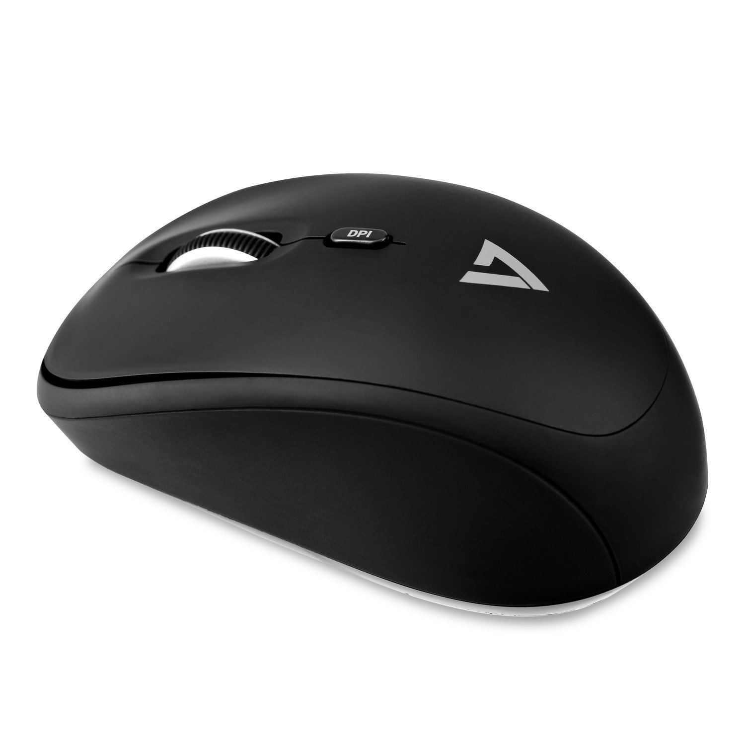 Amazon.com: V7 MW100-1N 4-Button Wireless Optical Mouse with Adjustable ...