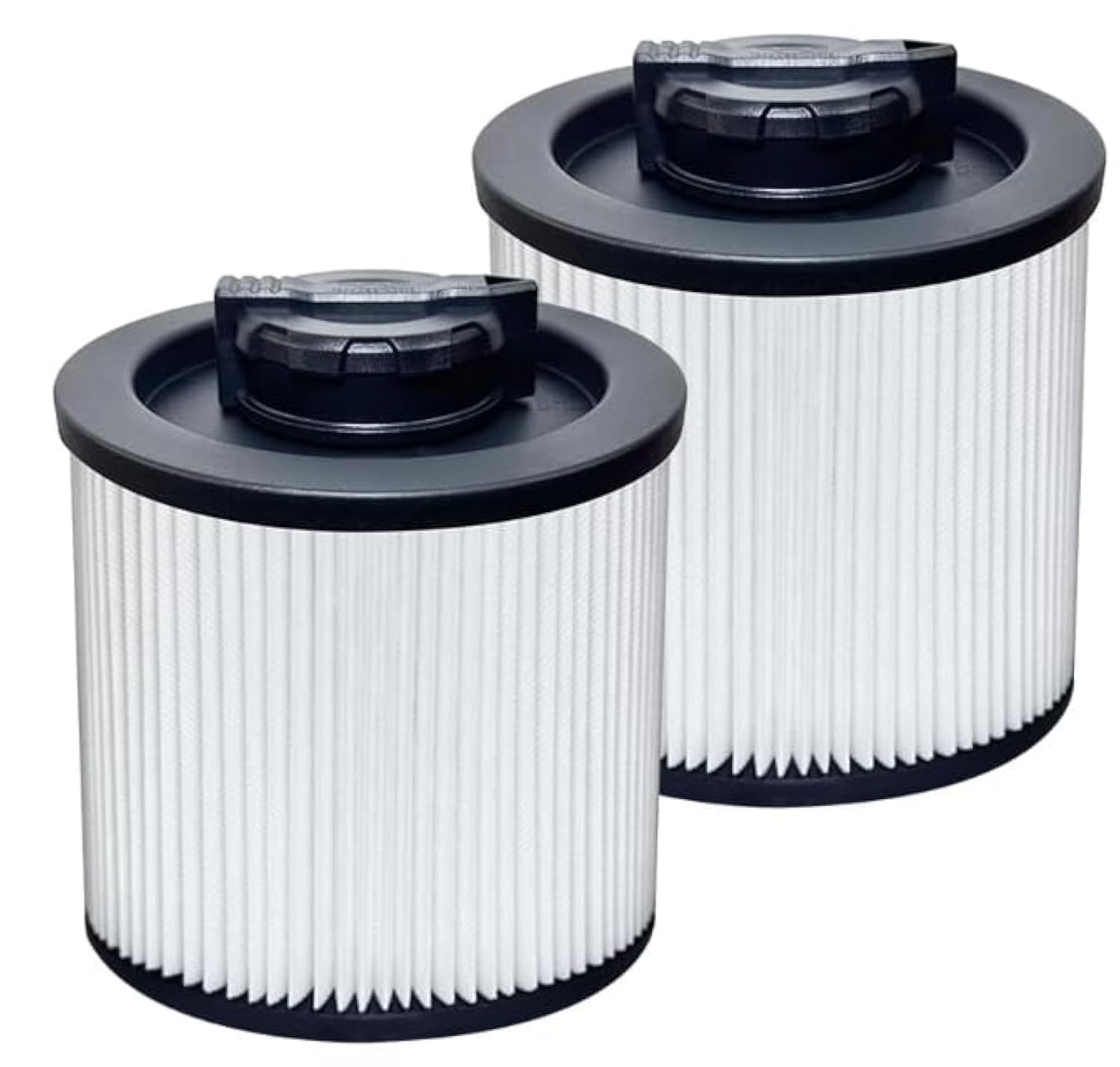 2 Pack DXVC6910 Vacuum Filter Compatible with Dewalt Shop Vac 6 to 16 ...