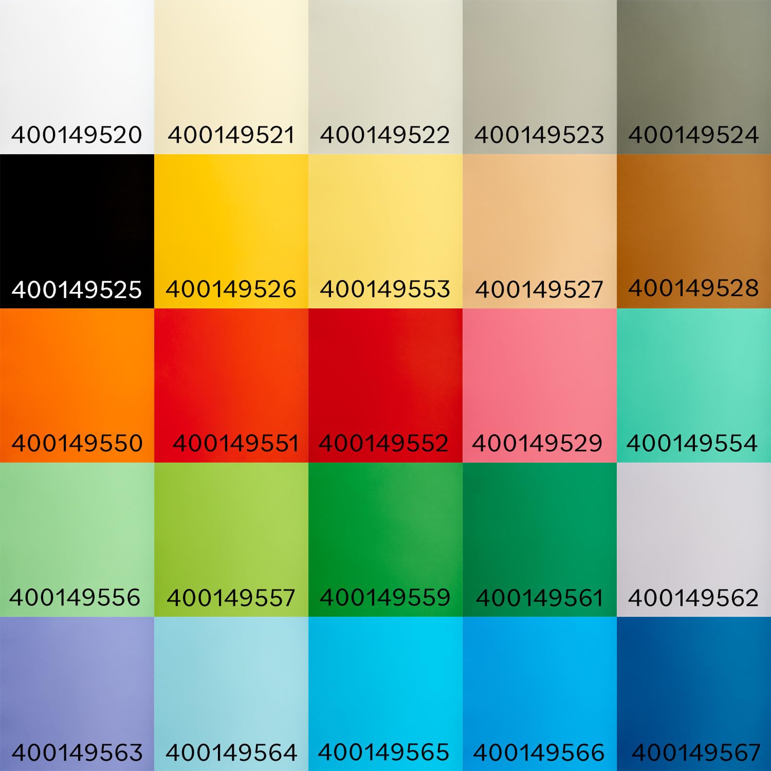 Turquoise Color Chart Paper