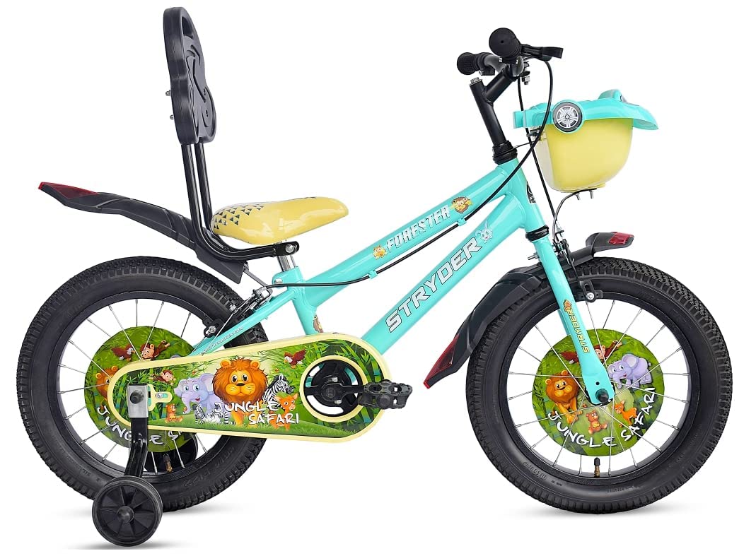 Buy Tata Stryder Forester Jungle Safari Edition Turquoise Blue 16T Kids ...