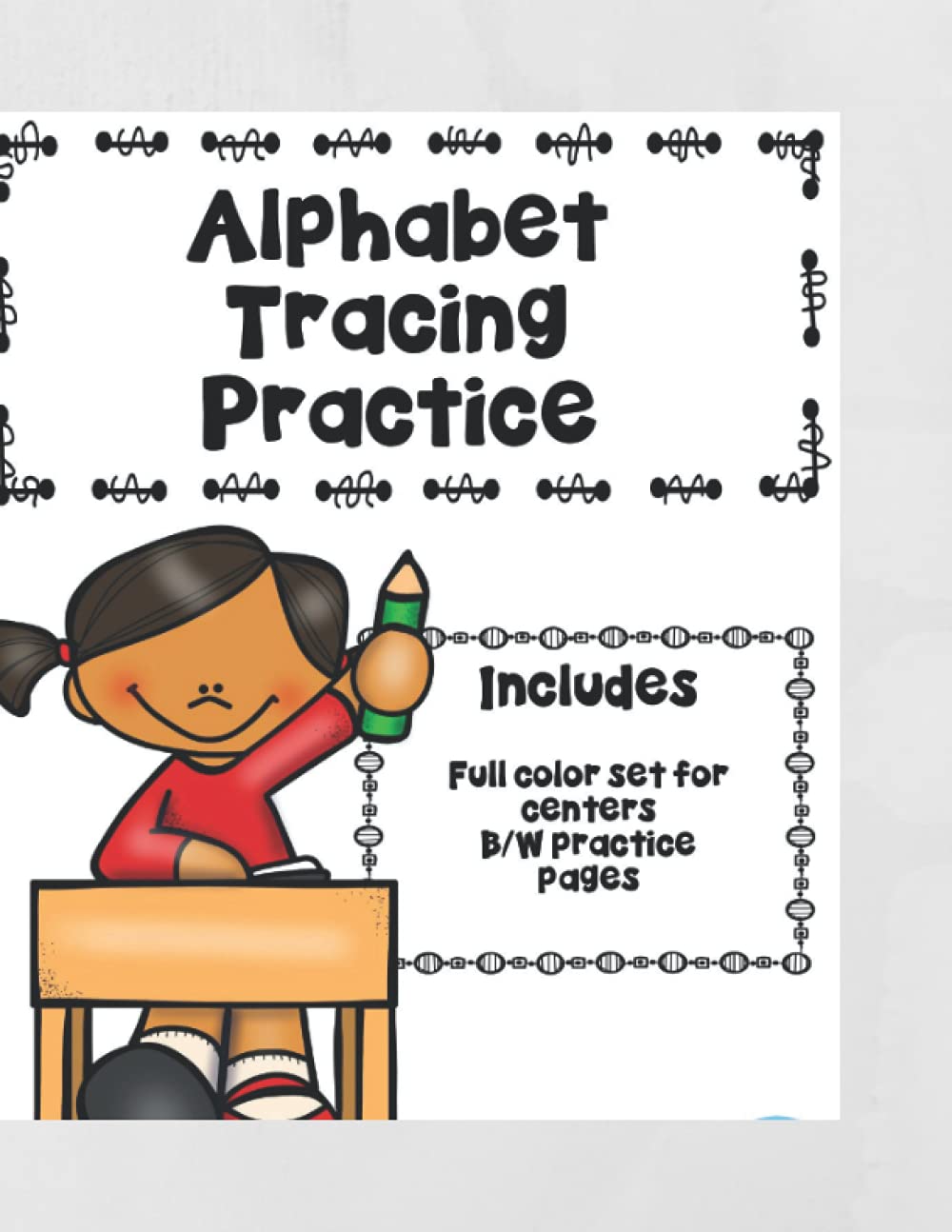 Alphabet Tracing Worksheets: learning for Kids Practice For Ages 3-5 ...