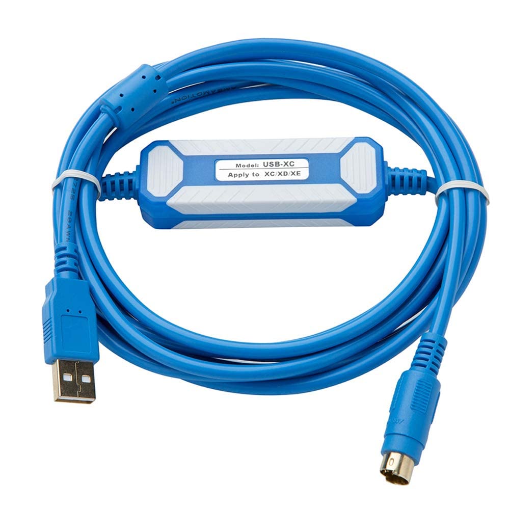 Amazon.com: USB-XC para XC1/XC2/XC3/XC5 XD XE Xinje PLC Cable de programación de comunicación de ...