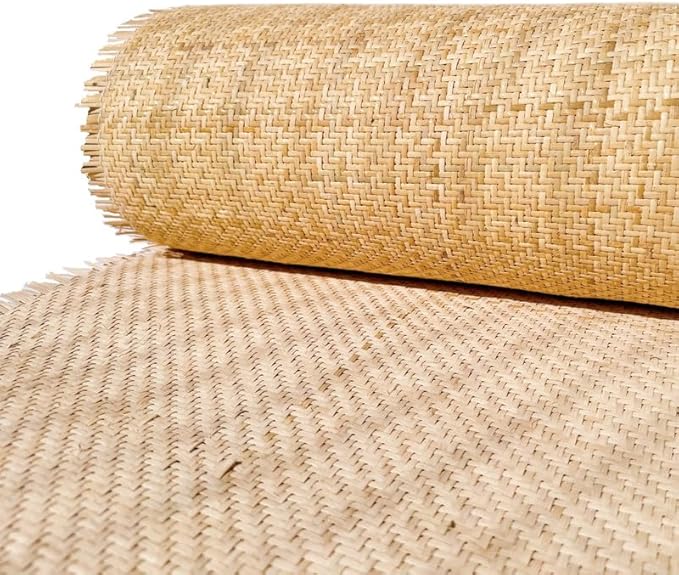 Amazon.com: Cane Rattan Webbing Roll Natural Rattan16"Width x 3.3Ft ...