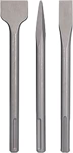 3pcs Stone Chisel, Carbon Steel Masonry Tools Hammer Tool Set Chisel ...