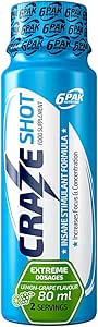 6PAK Craze Shot - 80 ml - Lemon Grape : Amazon.co.uk: Grocery