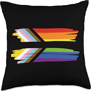 Amazon.com: LGBTQ+ Pride Flag Equality Pride Month Throw Pillow : Home ...