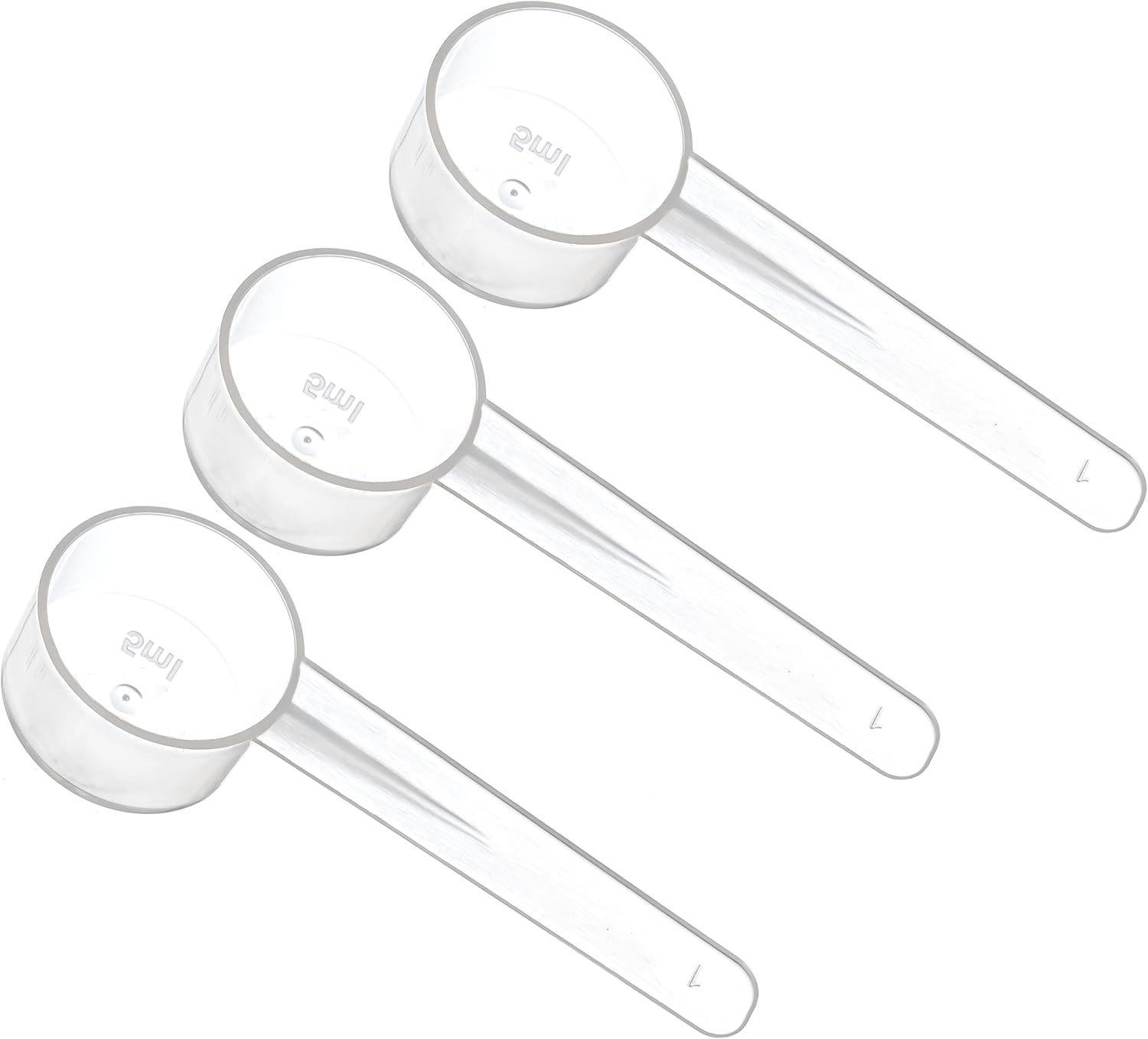Amazon.com: 3 Measuring Spoons Set with Short Handle - 1 Teaspoon (5 ML ...
