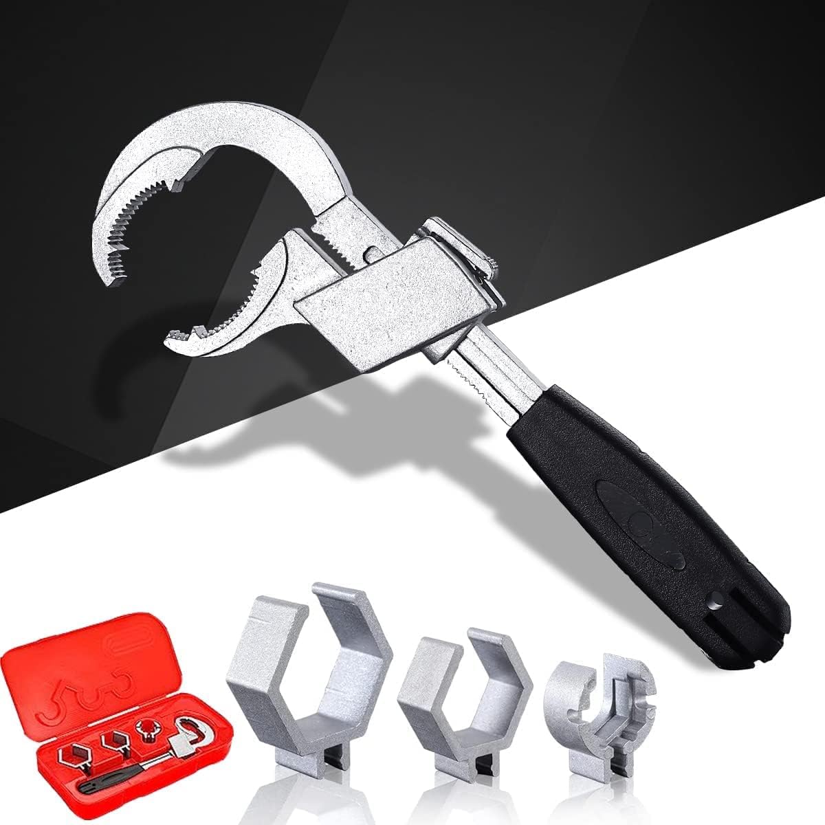 Drkicsy Multipurpose Bathroom Sink Wrench, Universal Bathroom Faucet ...