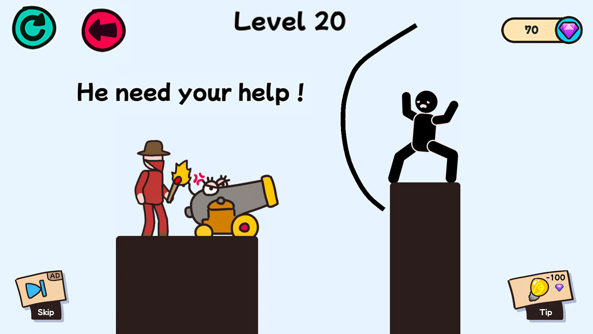 Rescue Stickman Draw Puzzle Master 3D: Draw Lines Save the Stick Hero ...