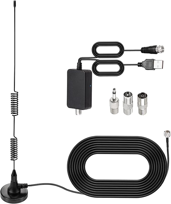 Bingfu DAB DAB+ FM Radio Antenna Aerial Indoor Digital Rod Antenna with ...