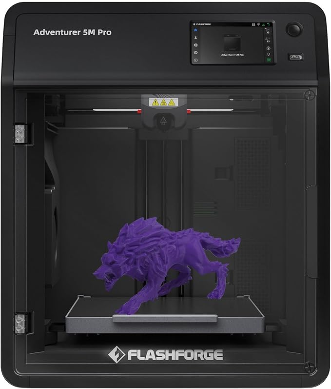 FLASHFORGE Adventurer 5M Pro 3D Printer, 600mm/s High-Speed, FDM 3D ...