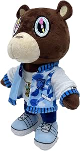 Amazon.com: METOYS Kanye Bear Plush,Stuffed Animal Plushie Doll Toys ...