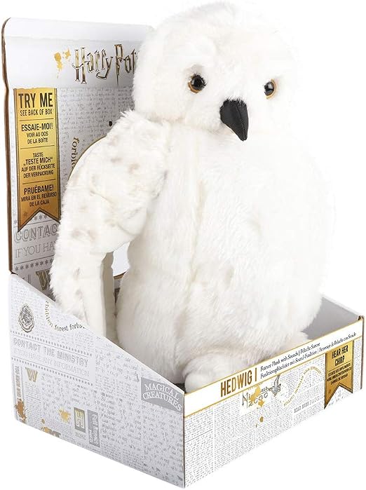 Amazon.com: WOW! PODS Harry Potter Hedwig - Feature Plush with Sounds ...