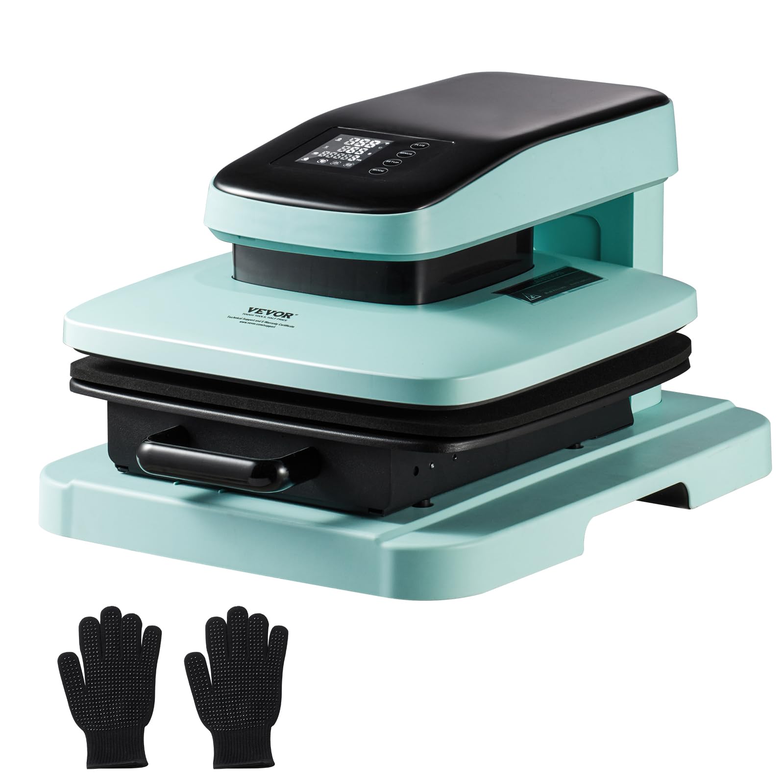 Auto Heat Press 15x15, High-Security Shirt Press Machine with Auto ...