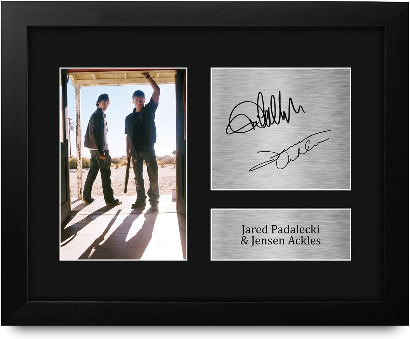 Amazon.com: HWC Trading Jared Padalecki & Jensen Ackles Supernatural ...