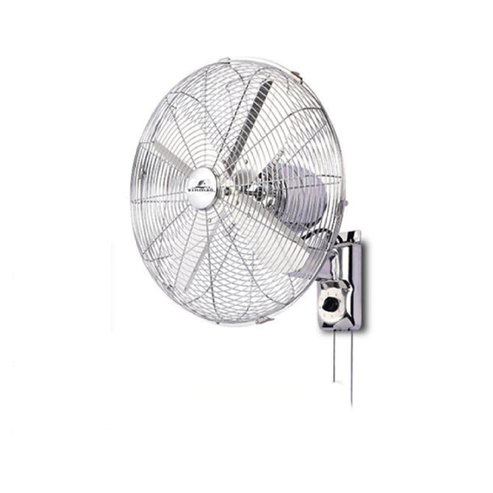Amazon.com: Topjia Retro Wall Mount Fan Oscillating,3 Speed Metal ...