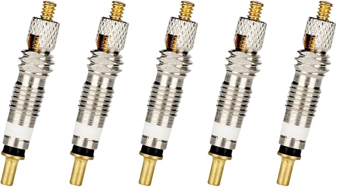 5 Stück Französische Ventileinsätze ?Sclaverandventil Fahrradventil ...