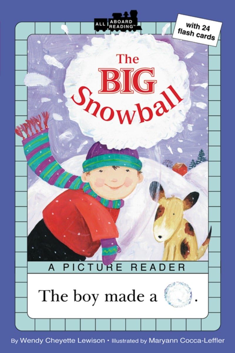 Amazon.com: The Big Snowball (All Aboard Reading): 9780448421841 ...