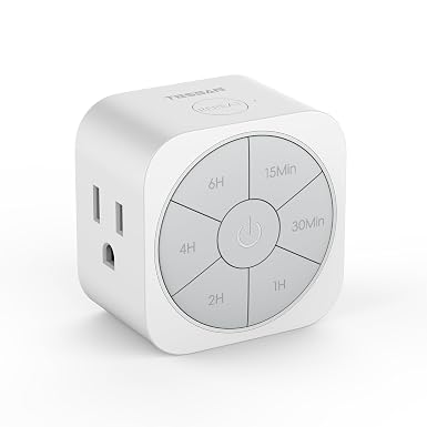 Timer Outlet Indoor, Countdown Timers for Electrical Outlets Up to 6H ...