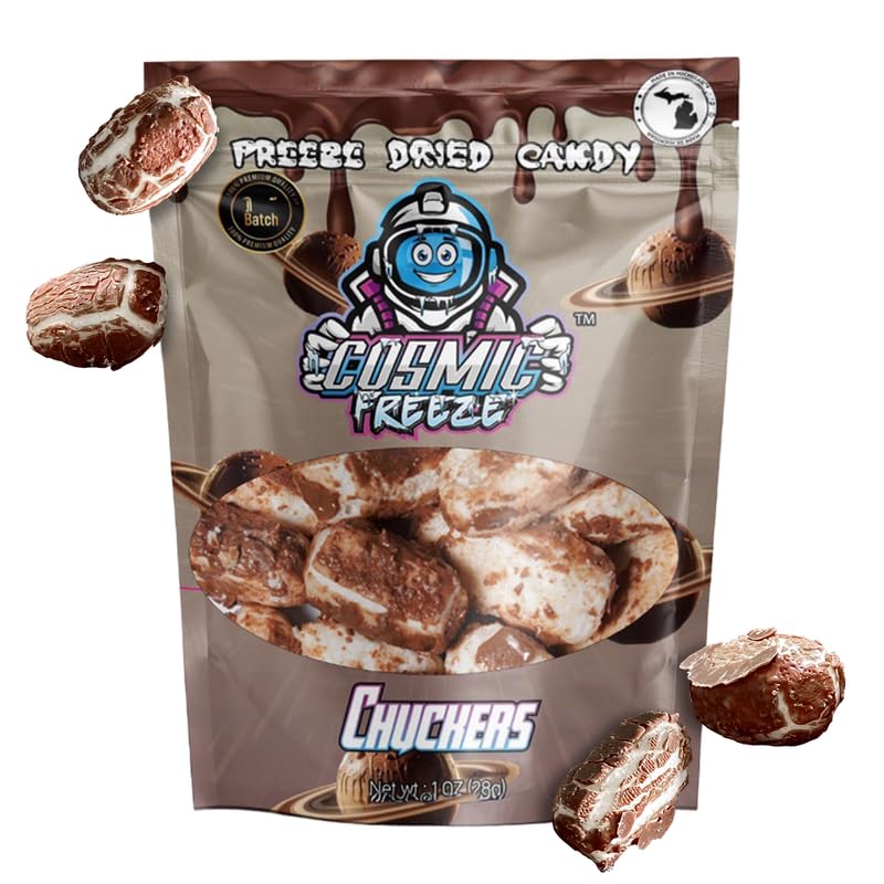 Amazon.com : Cosmic Freeze Chuckers Freeze Dried Candy, Crunchy Freeze ...