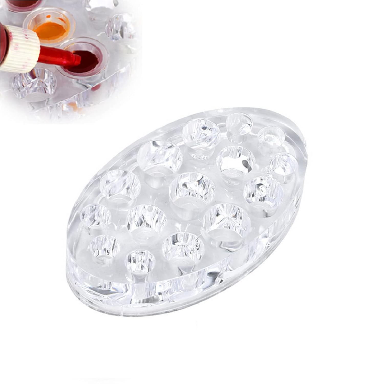 Tattoo Ink Cup Holder, Tattoo Cupholder, 15 Löcher Tattoo Pigment ...