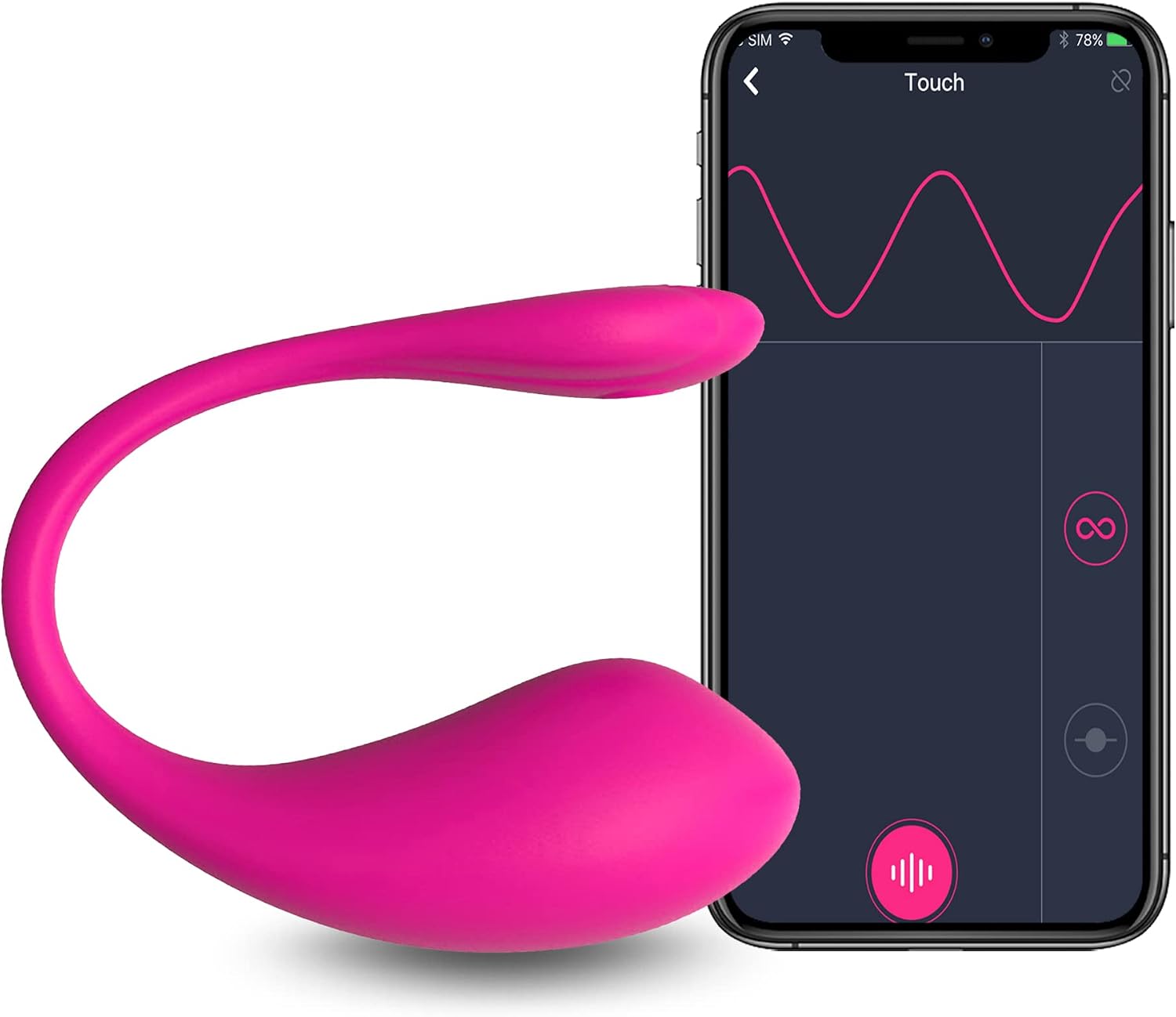 Amazon.com: Lush 3 APP Remote Control Pelvic Floor Trainer : Health ...