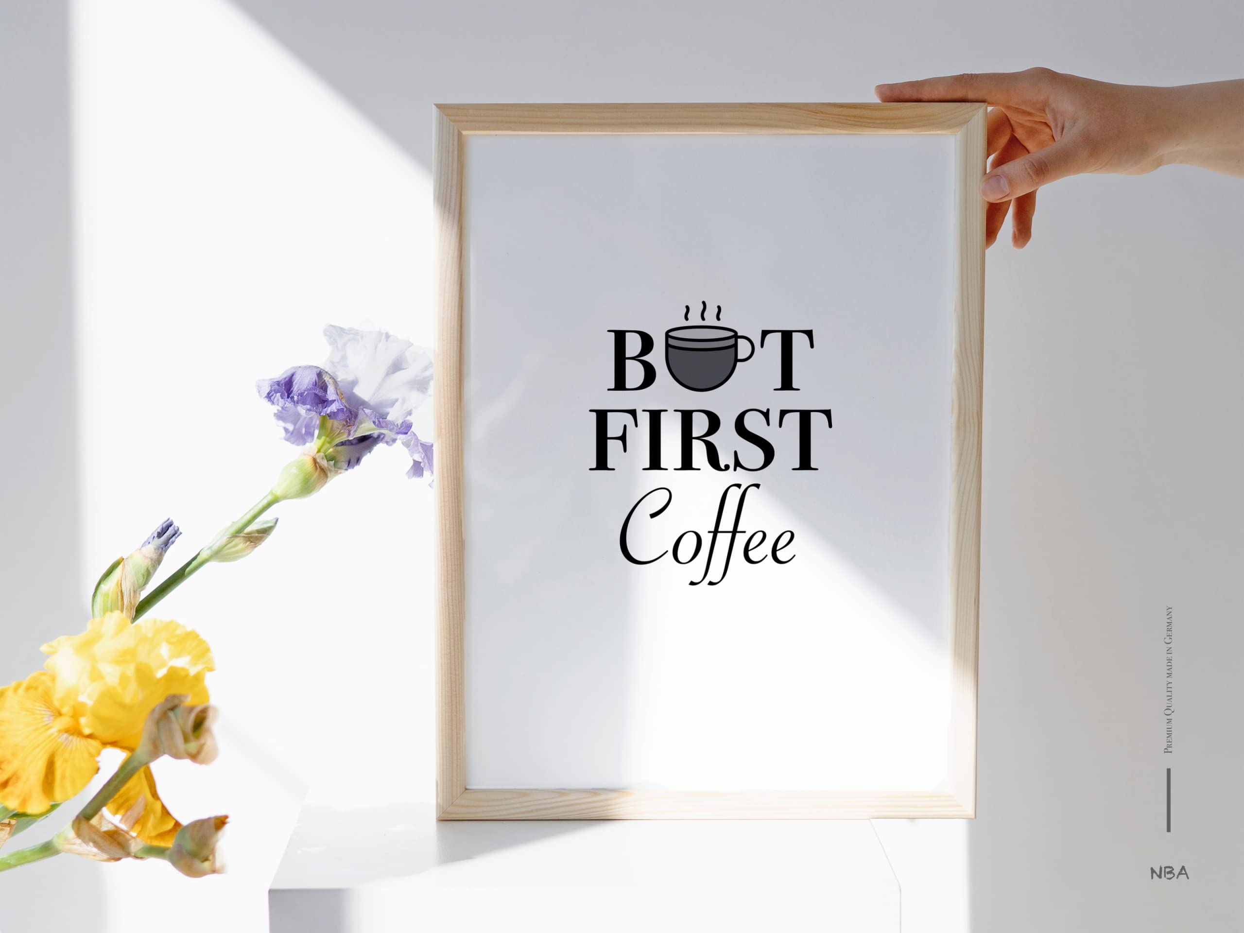Printable Posters Daily 5 Cafe Coffee Drinkers 5 X 7" Wall Art