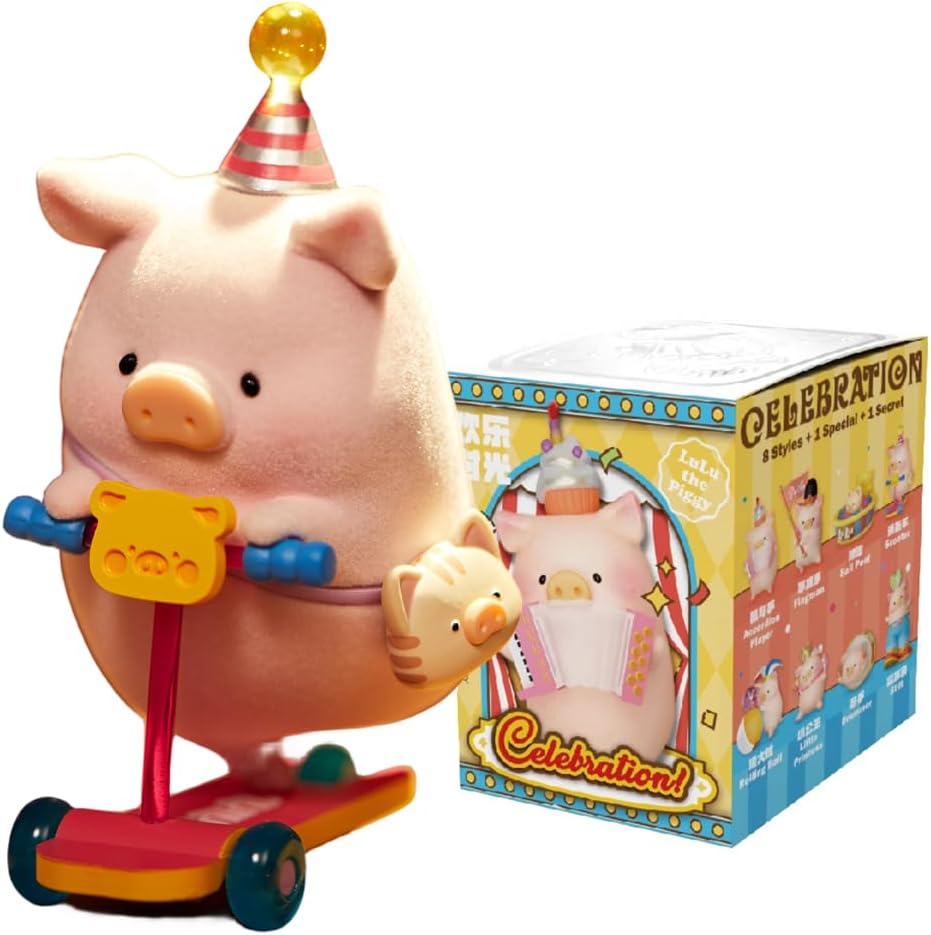 Amazon.com: maidimiao Lulu The Piggy Celebration Series 1PC Cute Pig ...