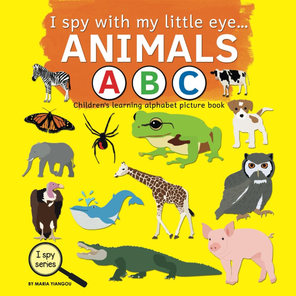 Amazon.com: I spy with my little eye... ANIMALS ABC: Children's ...