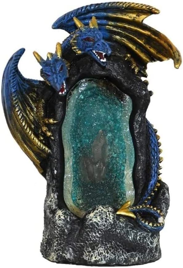 Amazon.com: Incense Holder Incense Burner Decor Resin LED Dragon ...
