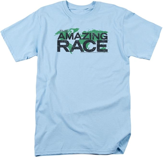 Amazon.com: Amazing Race, The - Mens Race World T-Shirt, XXXXX-Large ...