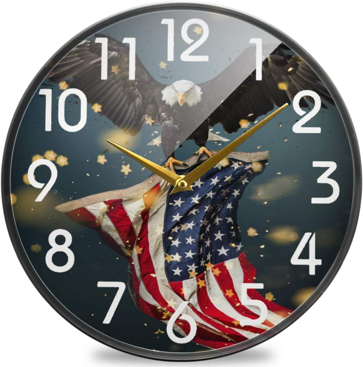 Amazon.com: LaCrosse 404-2631F 12 in. Americana Decorative Quartz ...
