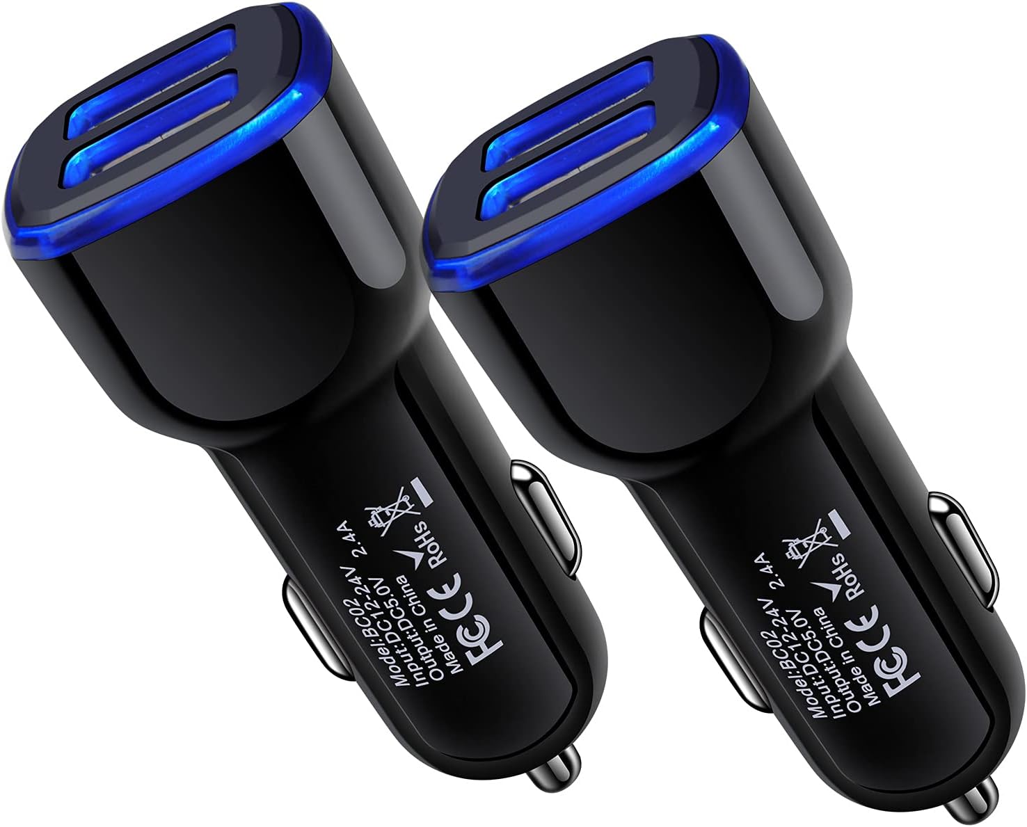 Amazon.com: Android Phone Car Charger 12 Volt USB Outlet Car Adapter ...