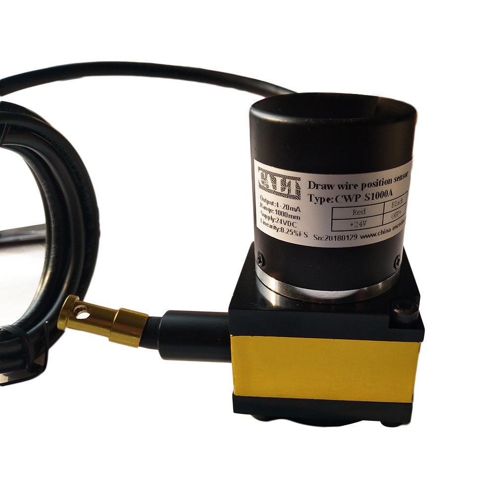 CALT 1000mm Measure Range String Pot 0-5V Analog Output Draw wire ...