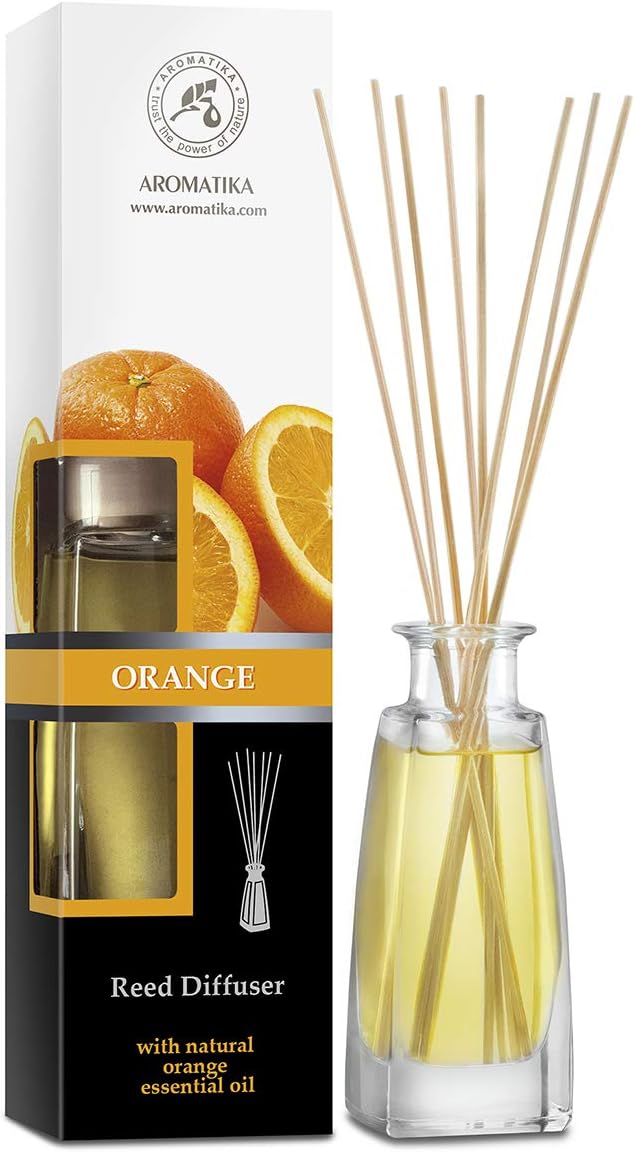 Amazon.com: Orange Diffuser w/Orange Oil 3.4 Fl Oz - Fresh Room - Long ...
