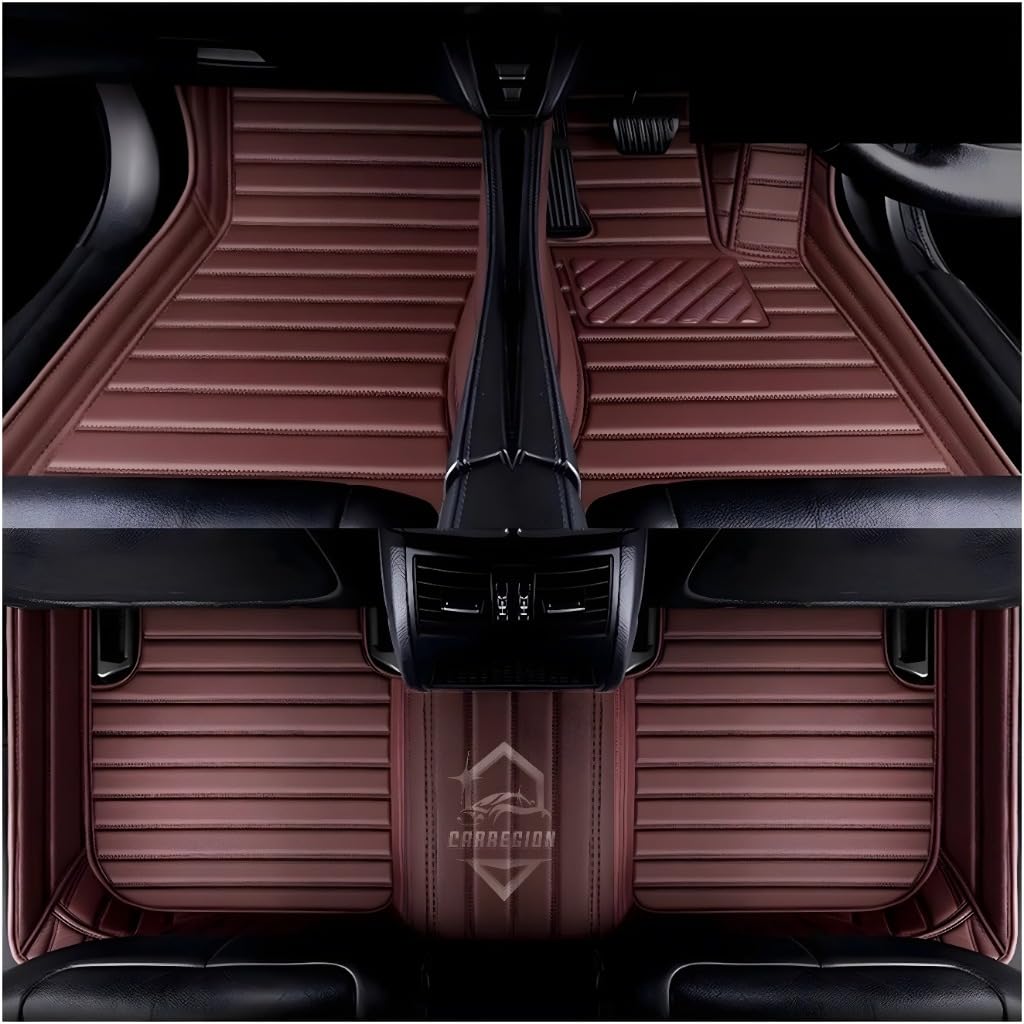 9D Premium Leatherette Car Foot Mat for Hyundai Alcazar 6 Seater - for ...