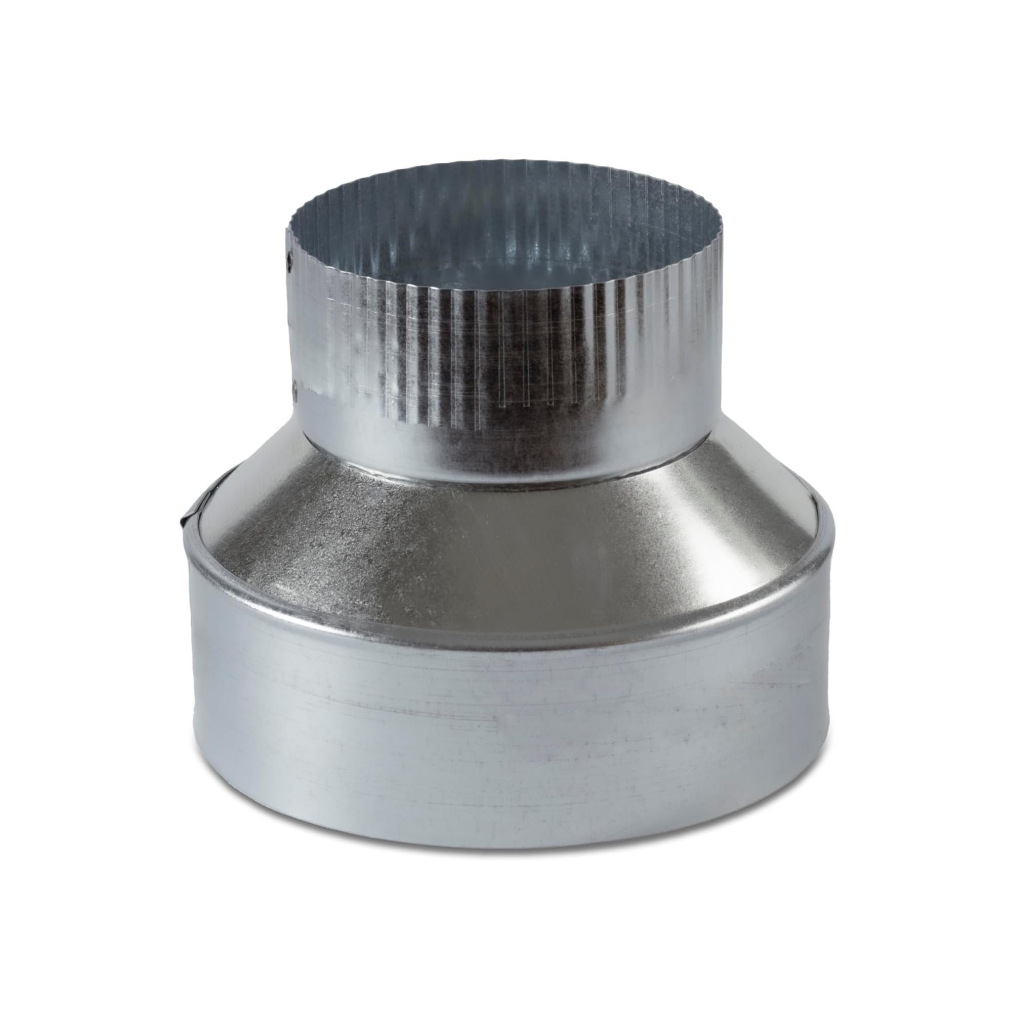 Buy 8" X 6" Duct Reducer & Increaser Crimped Single Wall Galvanized ...